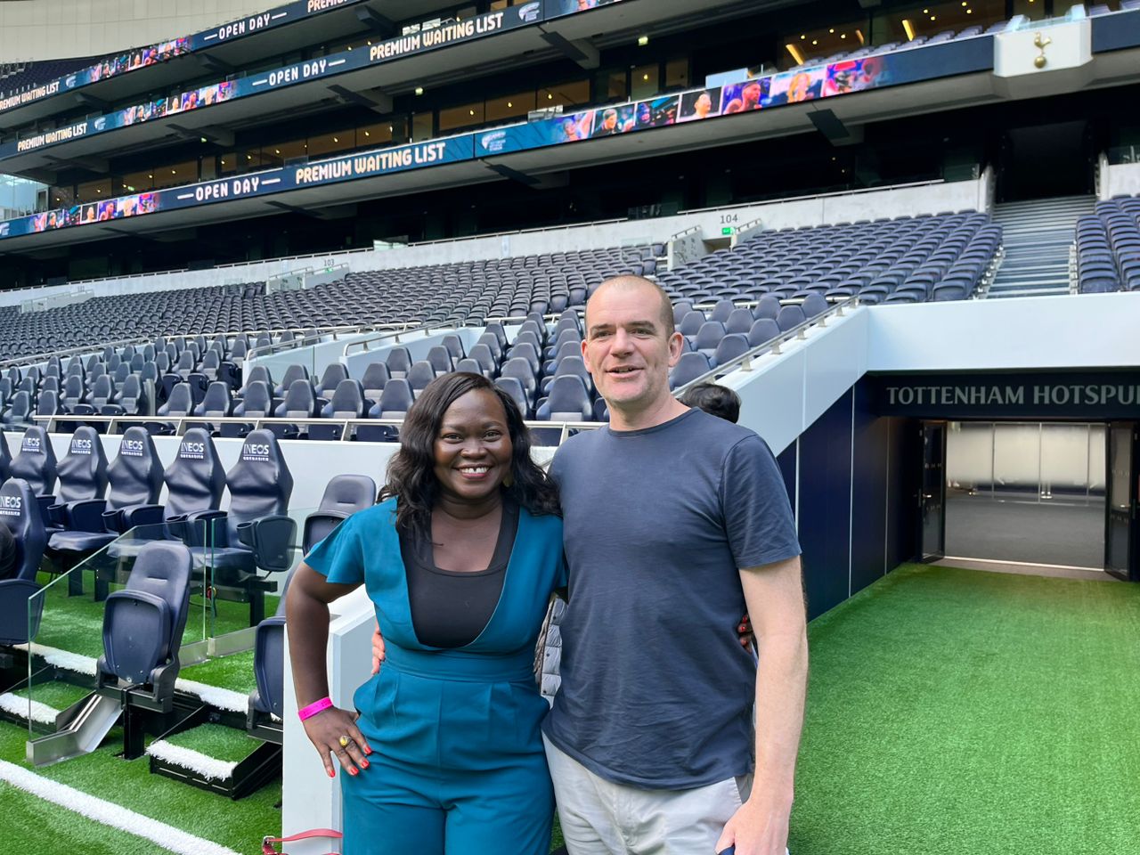 When Esther Awovi Akafia came to Tottenham - Hope in Haringey